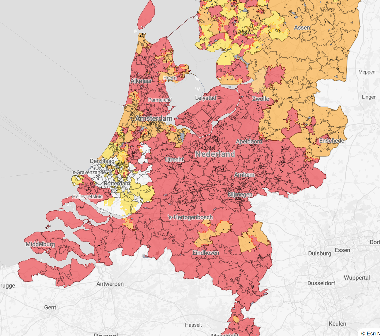 Netbeheerders lanceren nieuwe versie capaciteitskaart - Energy Storage NL
